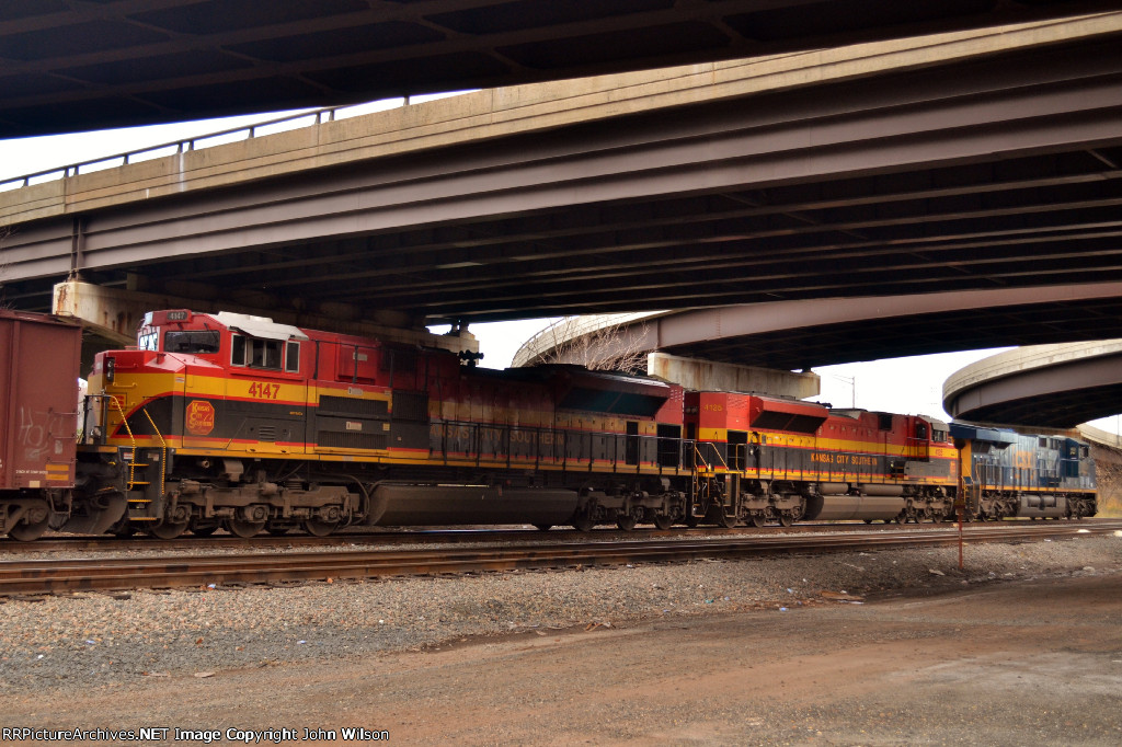 KCS 4147, KCS 4125 & CSX 3010